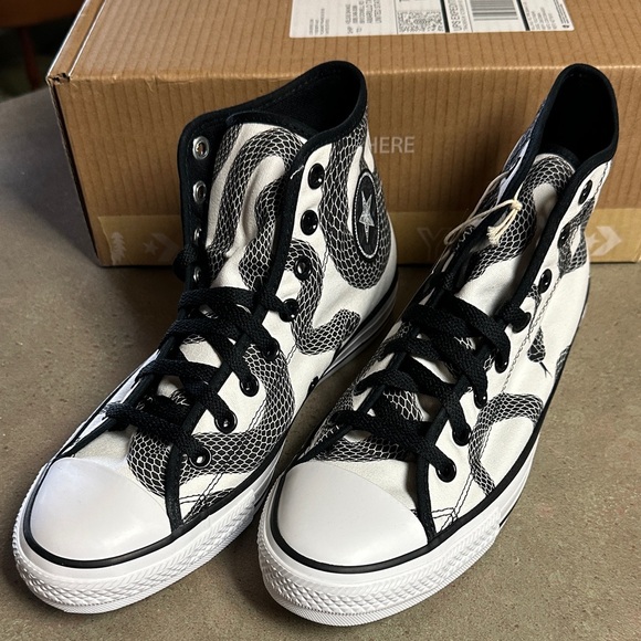 Converse | Shoes | Converse Unisex Ct All Star Hi By You Black Snakes ...